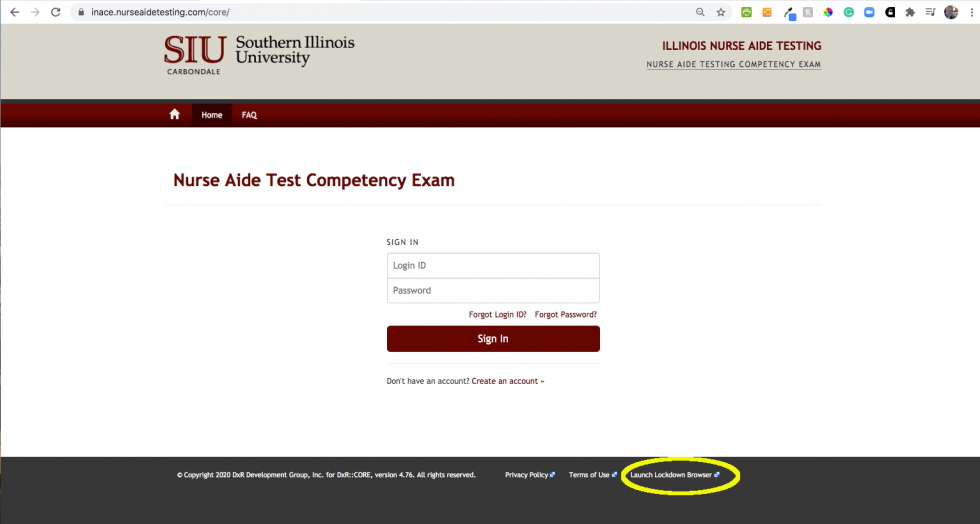 Homebased INACE Virtual Exam | Illinois Nurse Aide Testing